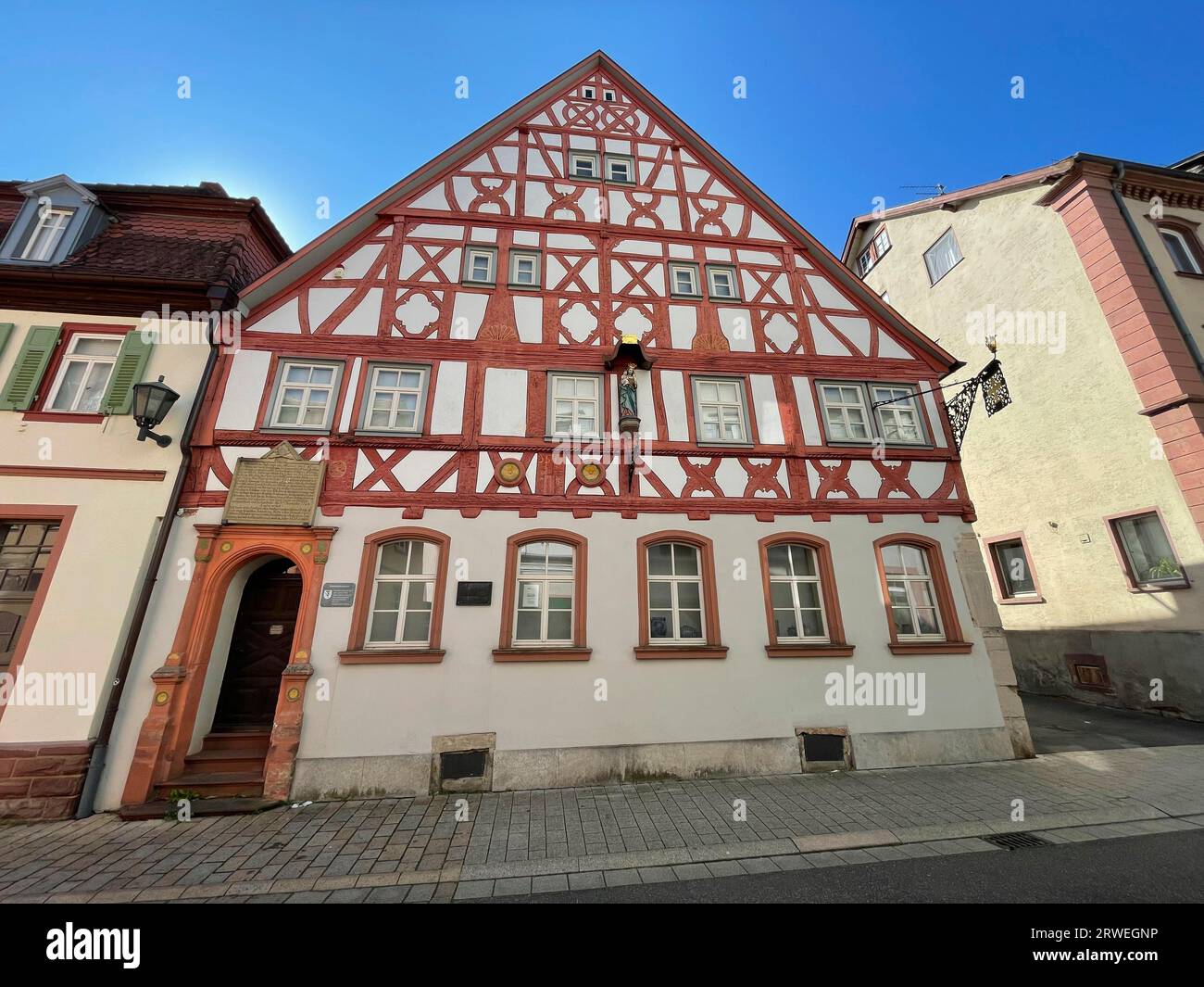 Museum of local history, half-timbered house, old town, centre ...