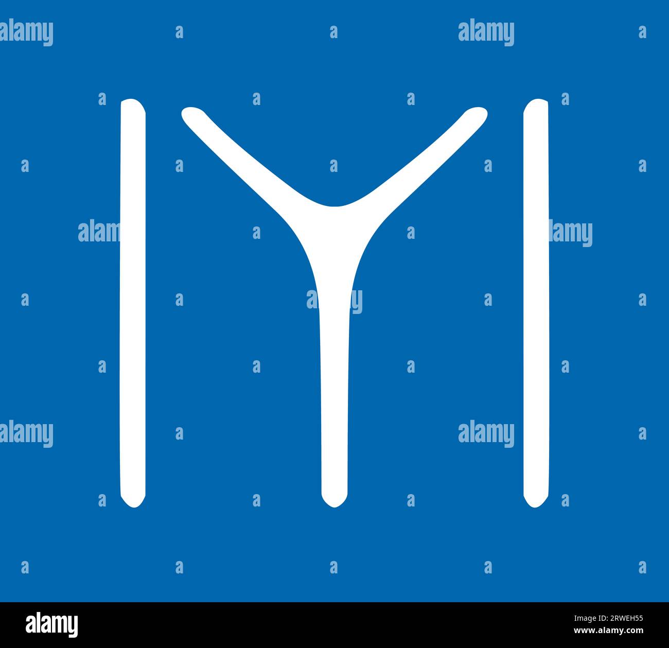 Kayi Tribe Flag, IYI Flag Turkish Heritage Stock Photo - Alamy