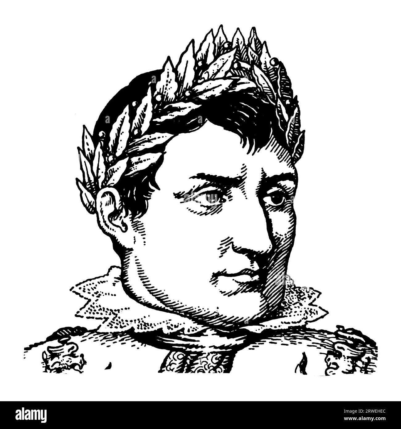 Napoleon bonaparte portrait Cut Out Stock Images & Pictures - Alamy