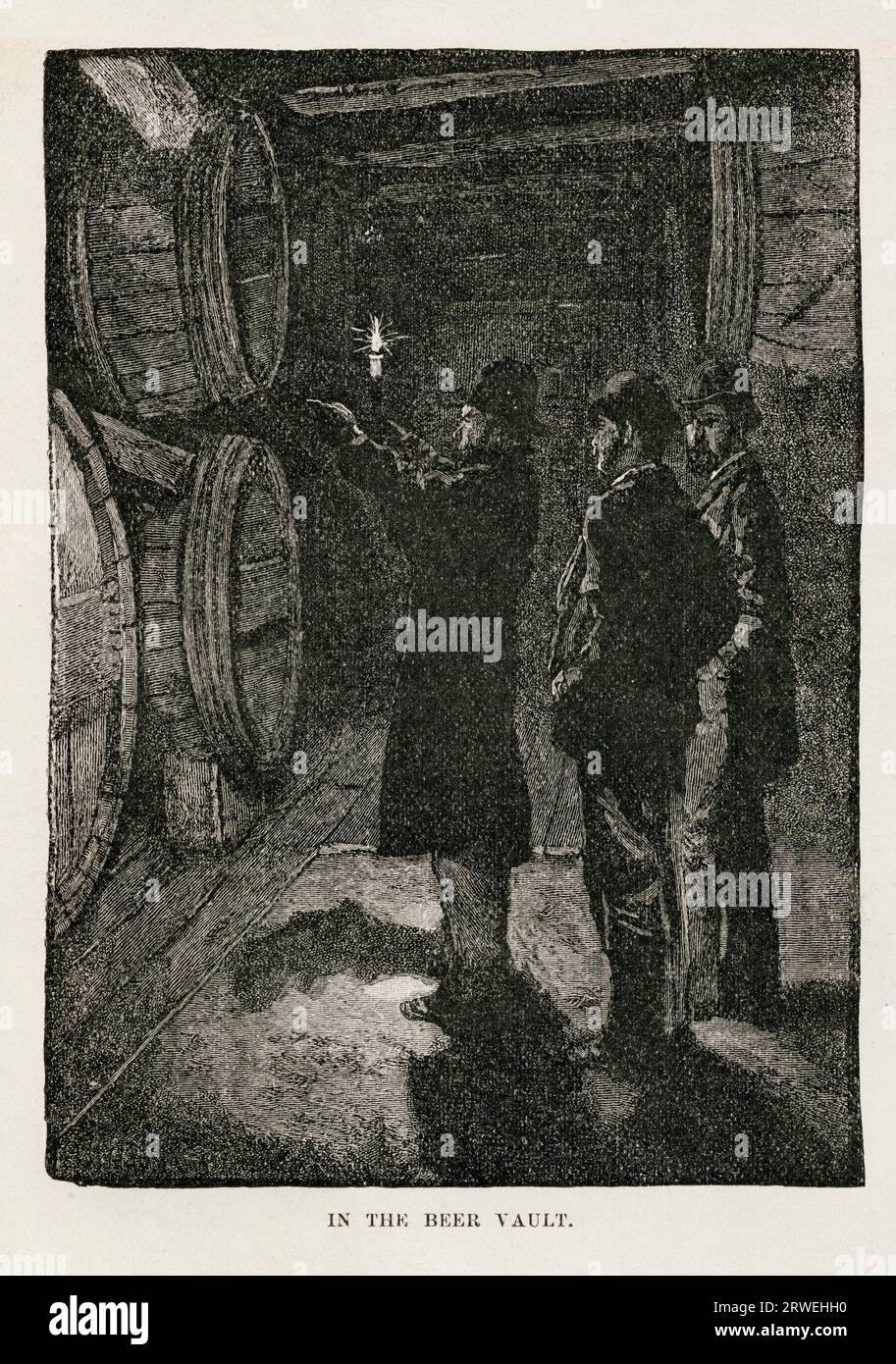 Beer Vault of a Brewery in Milwaukee, Wisconsin. Originally published ...