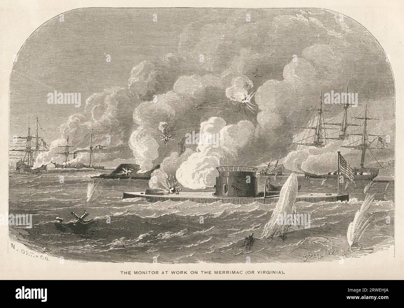 Uss merrimack hi-res stock photography and images - Alamy