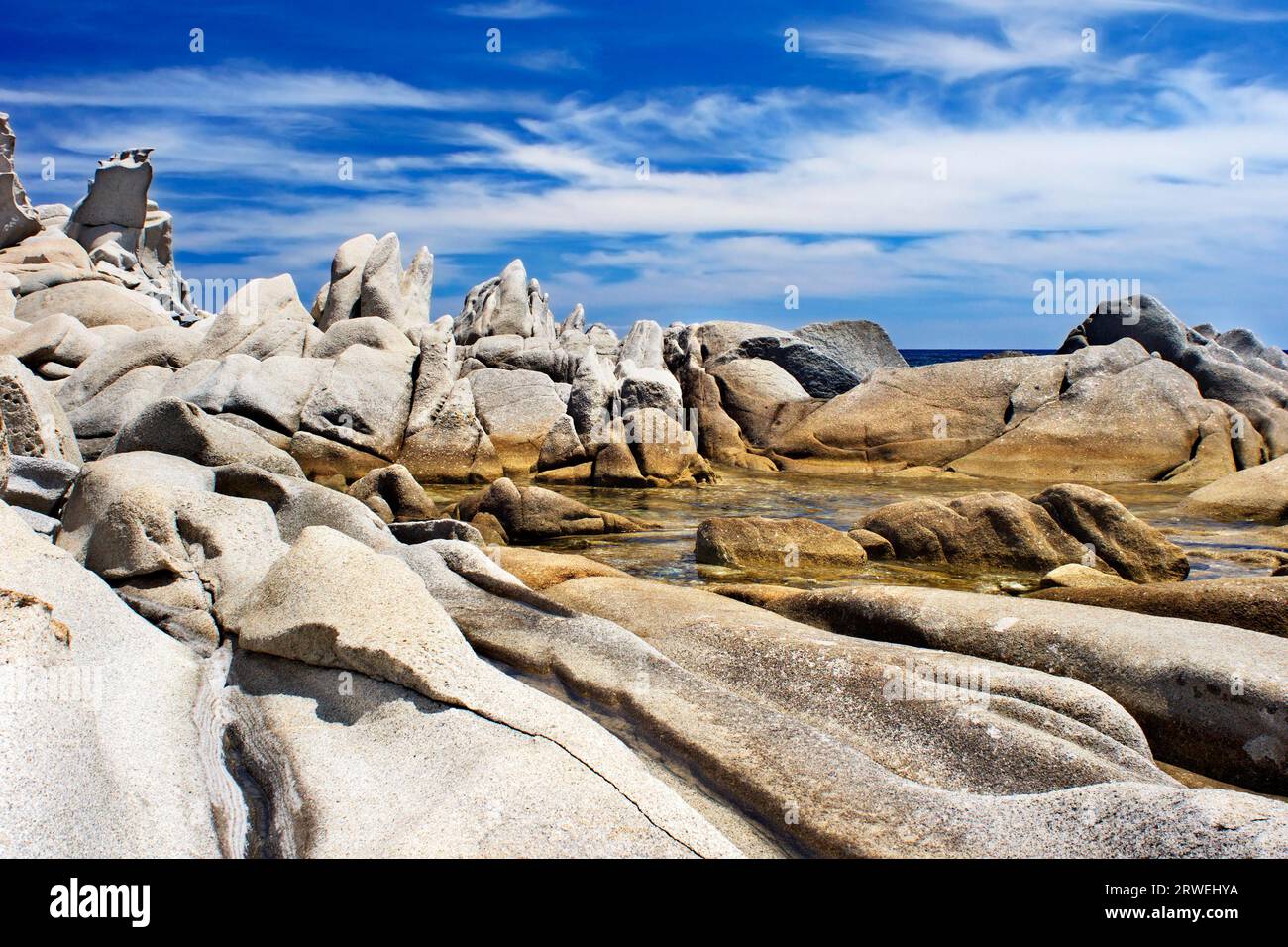An eroding granite formation on the Merr Stock Photo - Alamy
