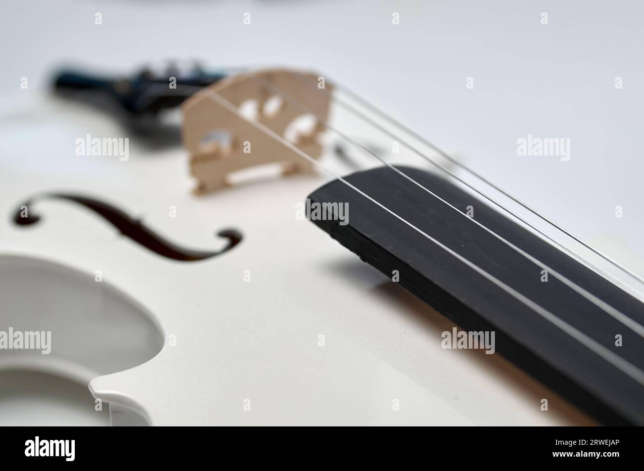 Close up violin bridge strings hi-res stock photography and images - Alamy