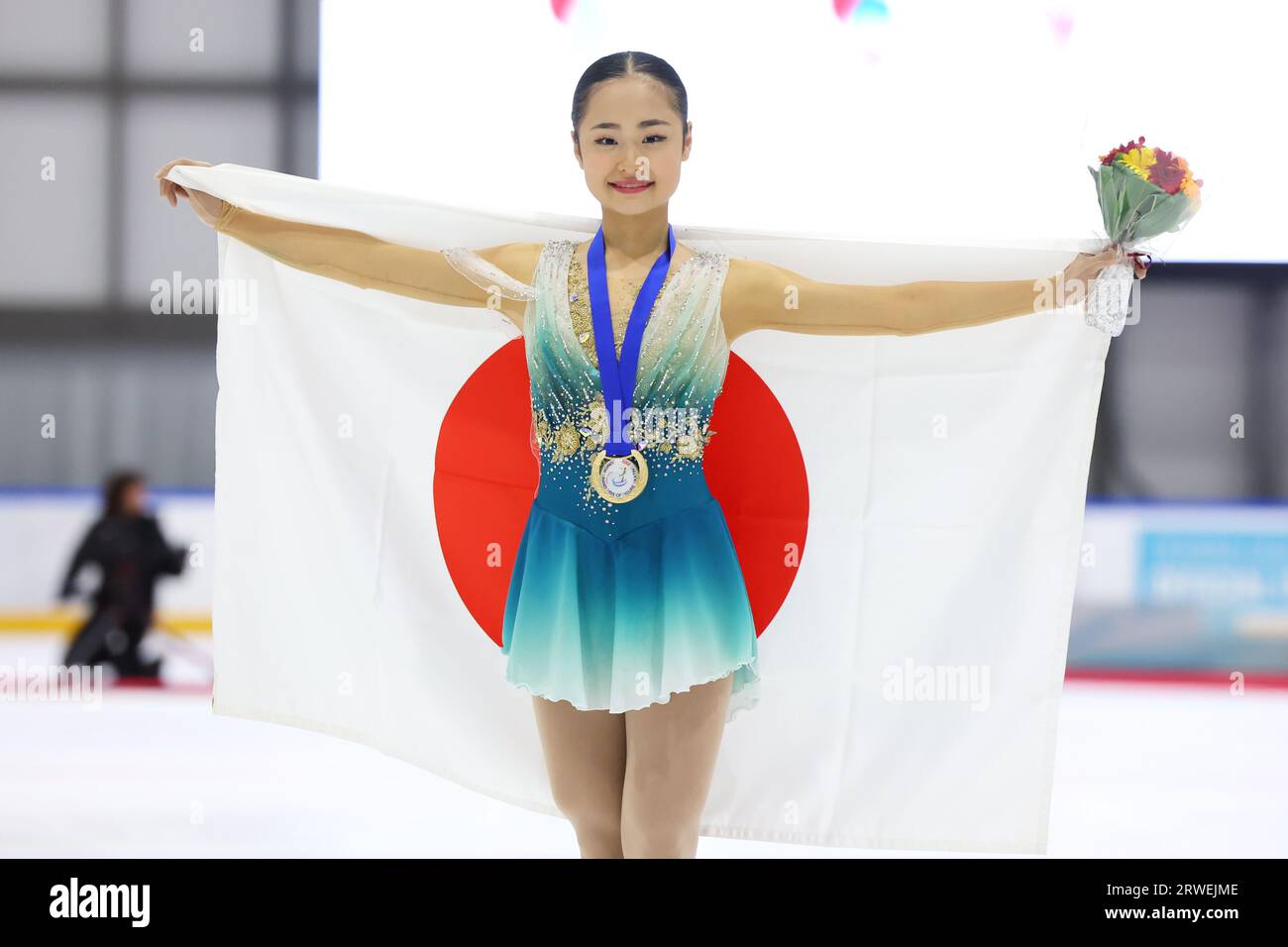 Osaka, Japan. 16th Sep, 2023. Mao Shimada (JPN) Figure Skating : ISU ...