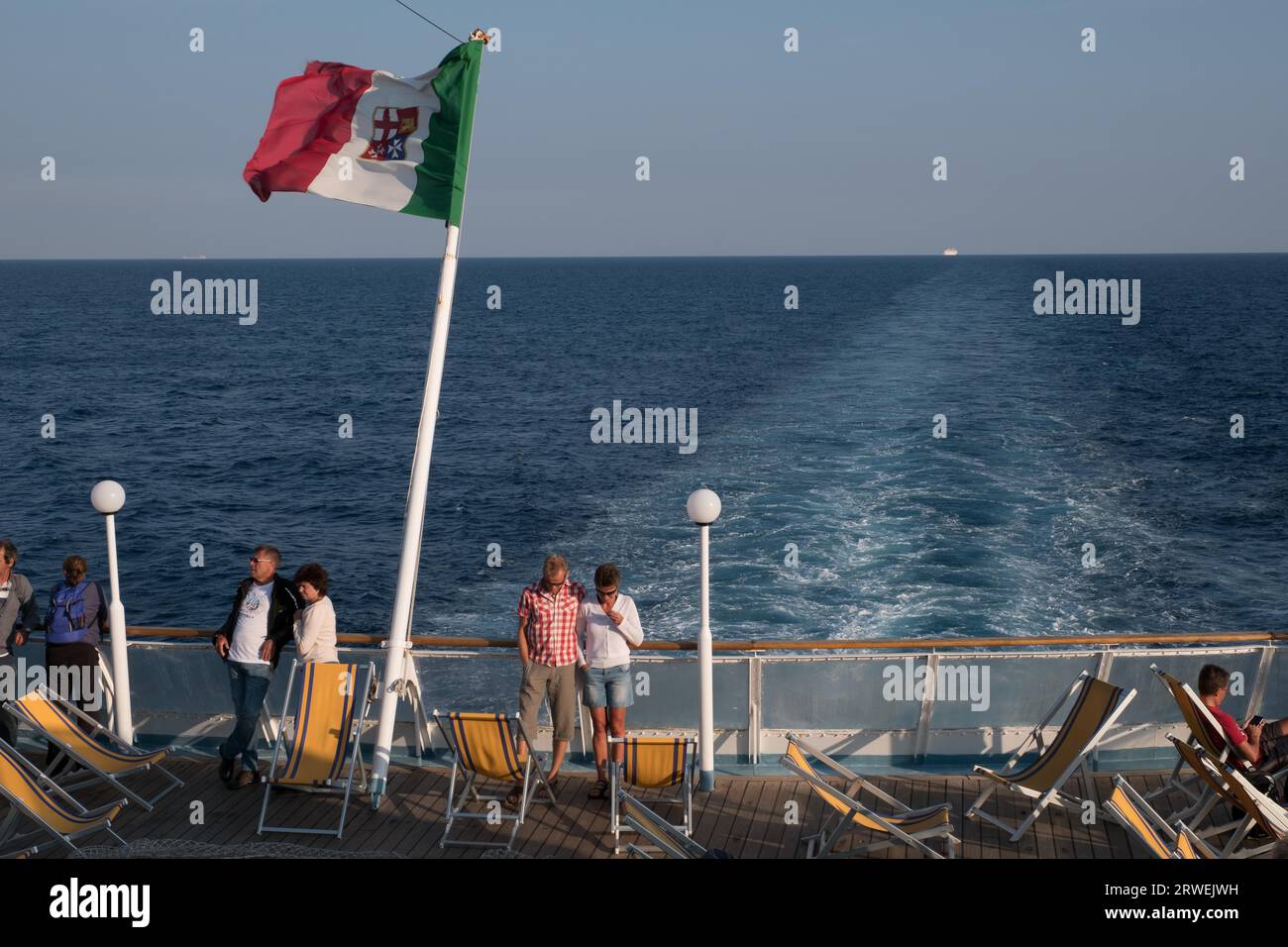 Many of the Mediterranean ferries that connect the mainland with the ...