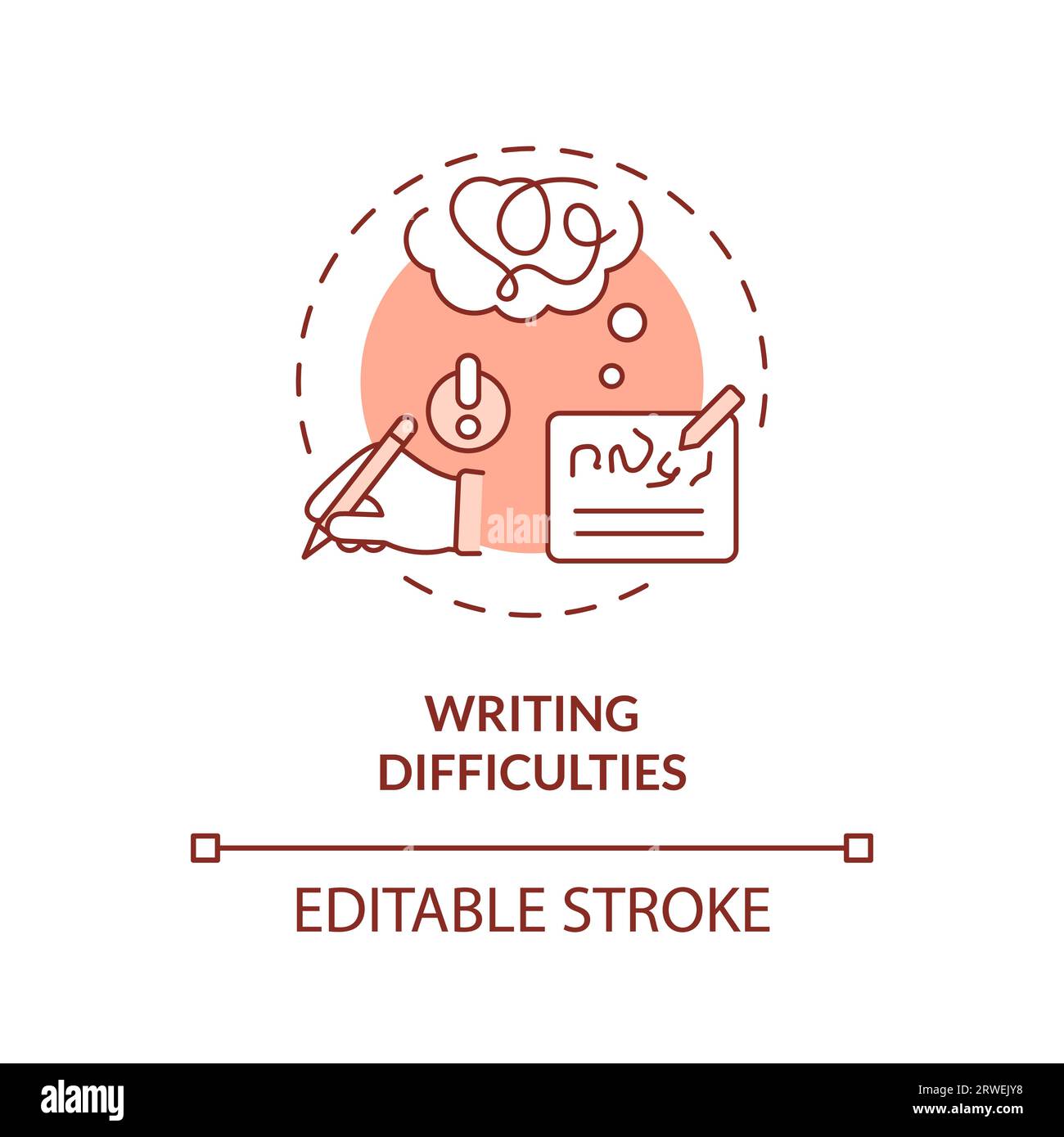 Dyslexia clip art logo hi-res stock photography and images - Alamy