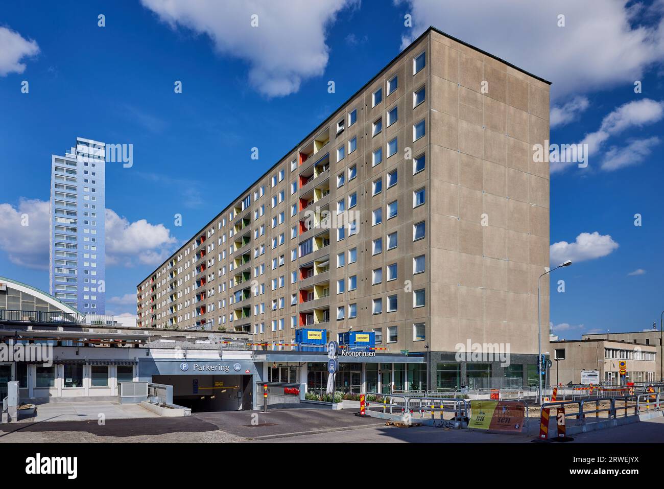 Kronprinsen, building complex, designed by Thorsten Roos and Kurt ...