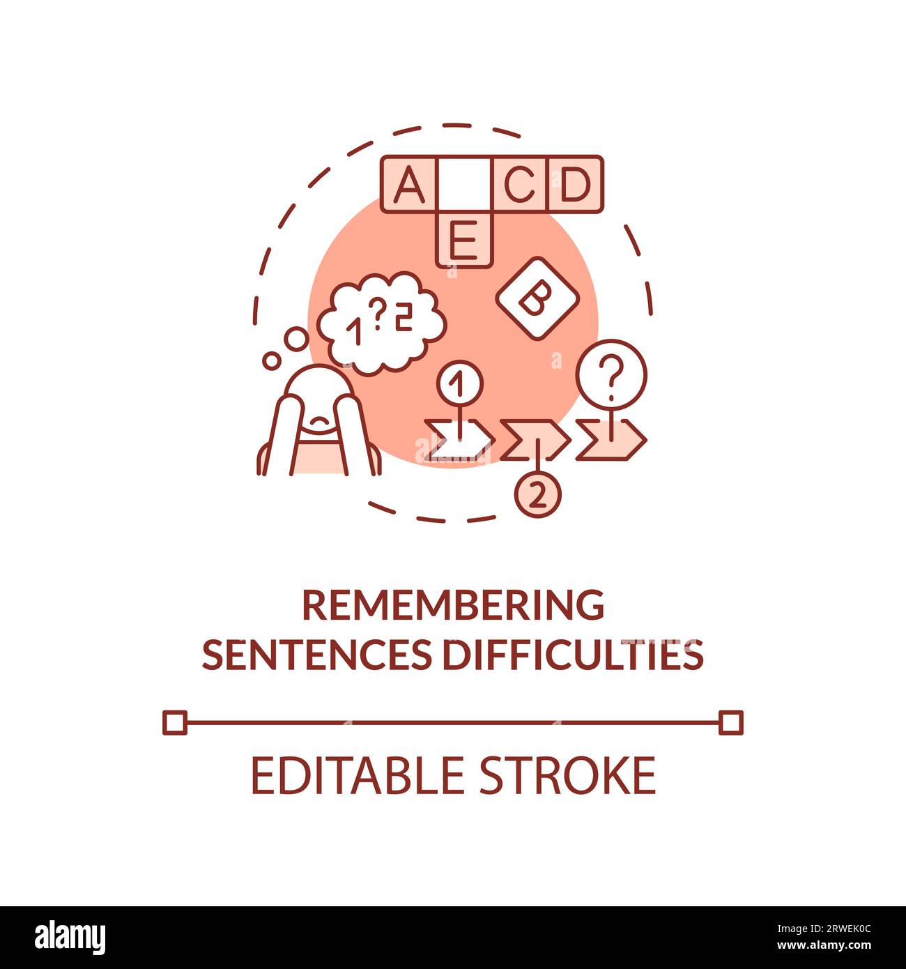 Dyslexia clip art logo hi-res stock photography and images - Alamy