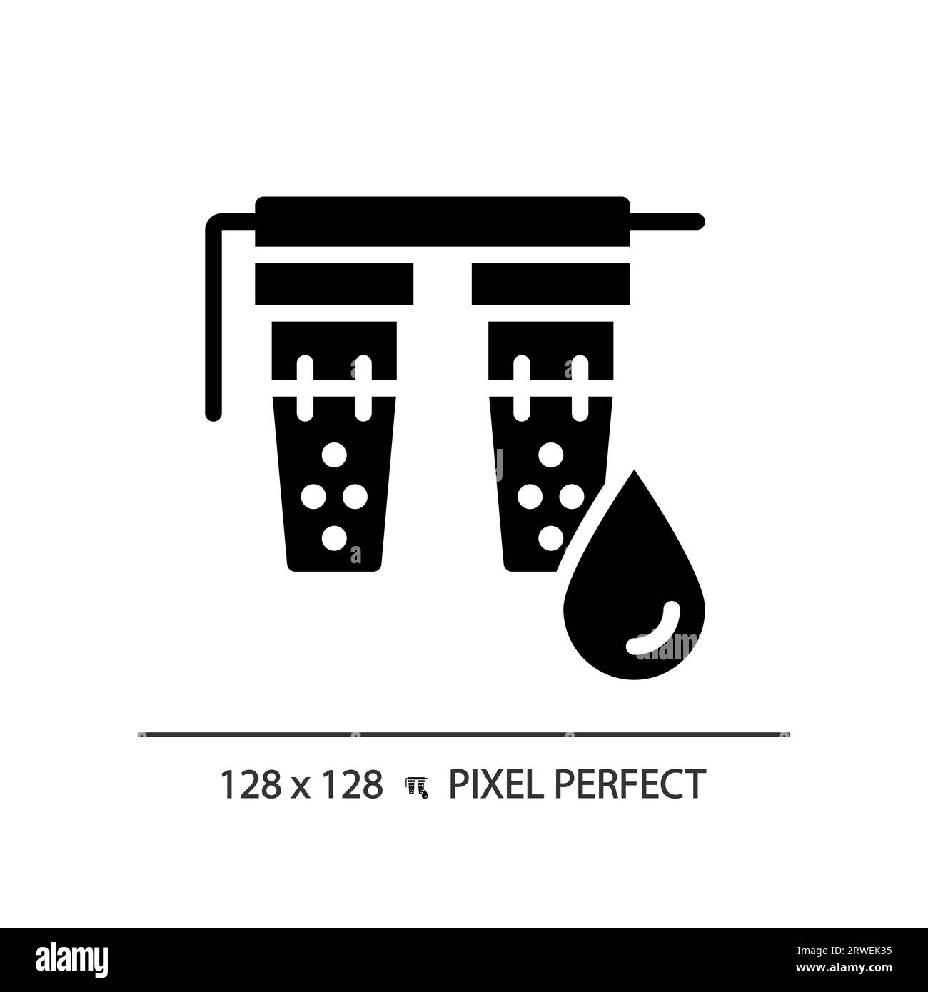 Plumbing filter icon outline Stock Vector Images - Alamy