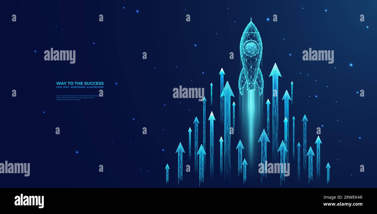 3d rocket launch marketing Stock Vector Images - Alamy