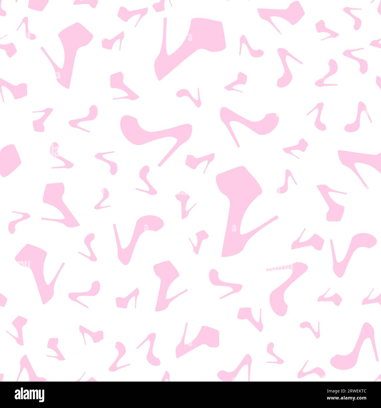 Barbie Seamless Pattern Editorial Vector Illustration In Barbie Core Style Pink Trendy