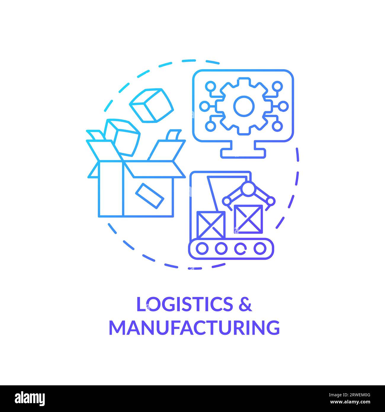 Logistics and operations Stock Vector Images - Alamy