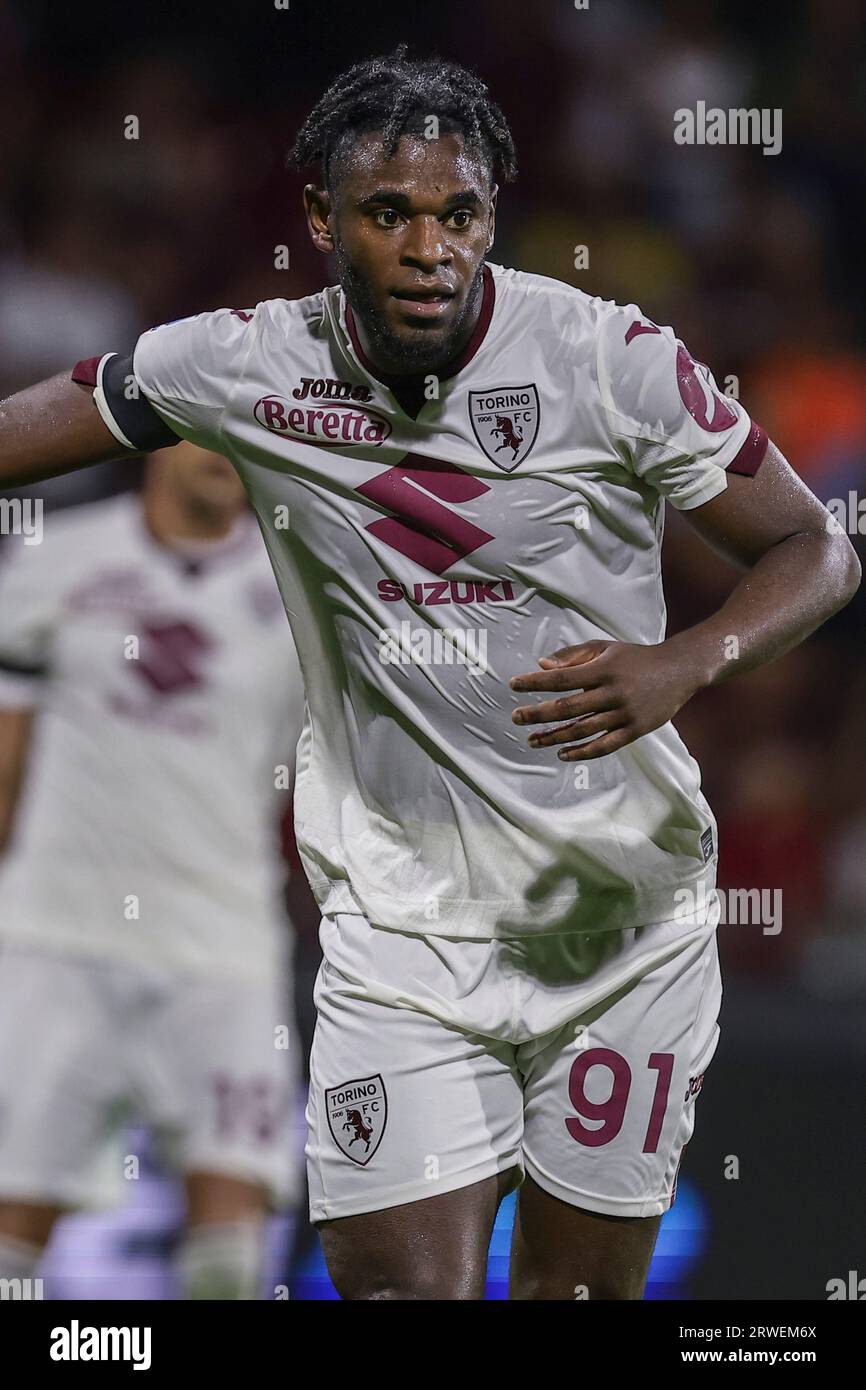 Torino's Colombian forward Duvan Zapata looks during the Serie A ...