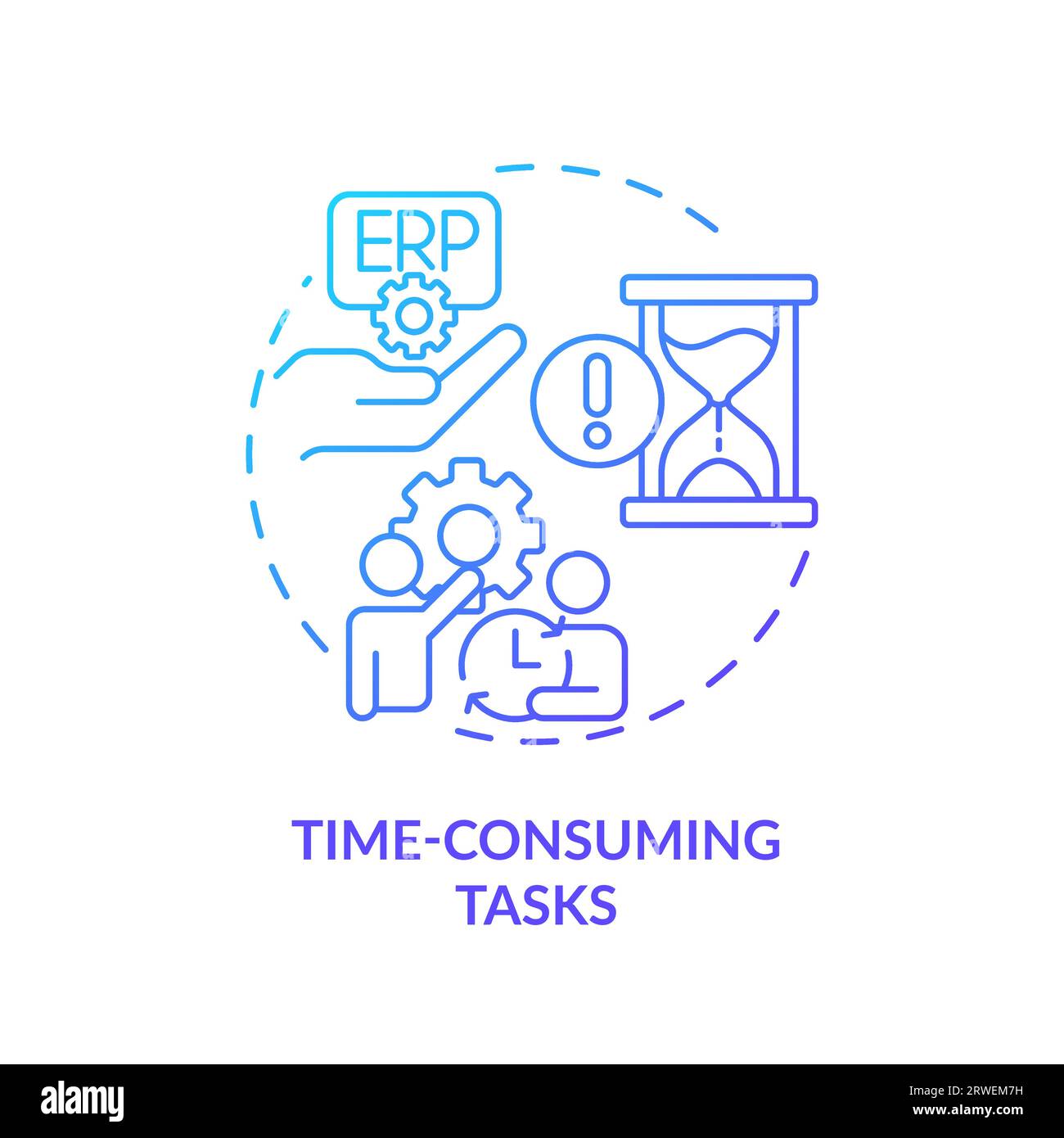 Time consuming process Stock Vector Images - Alamy Time consuming process Stock Vector Images - Alamy