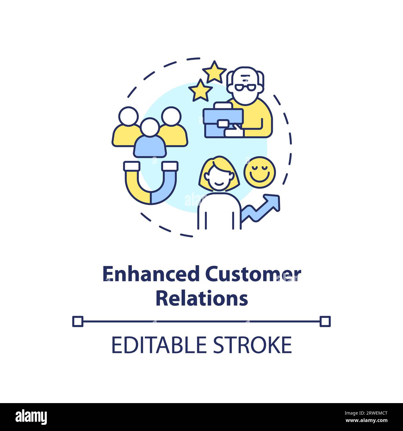 Enhanced customer relations hi-res stock photography and images - Alamy