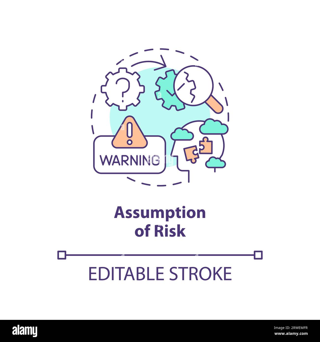 Assumption outline hi-res stock photography and images - Alamy