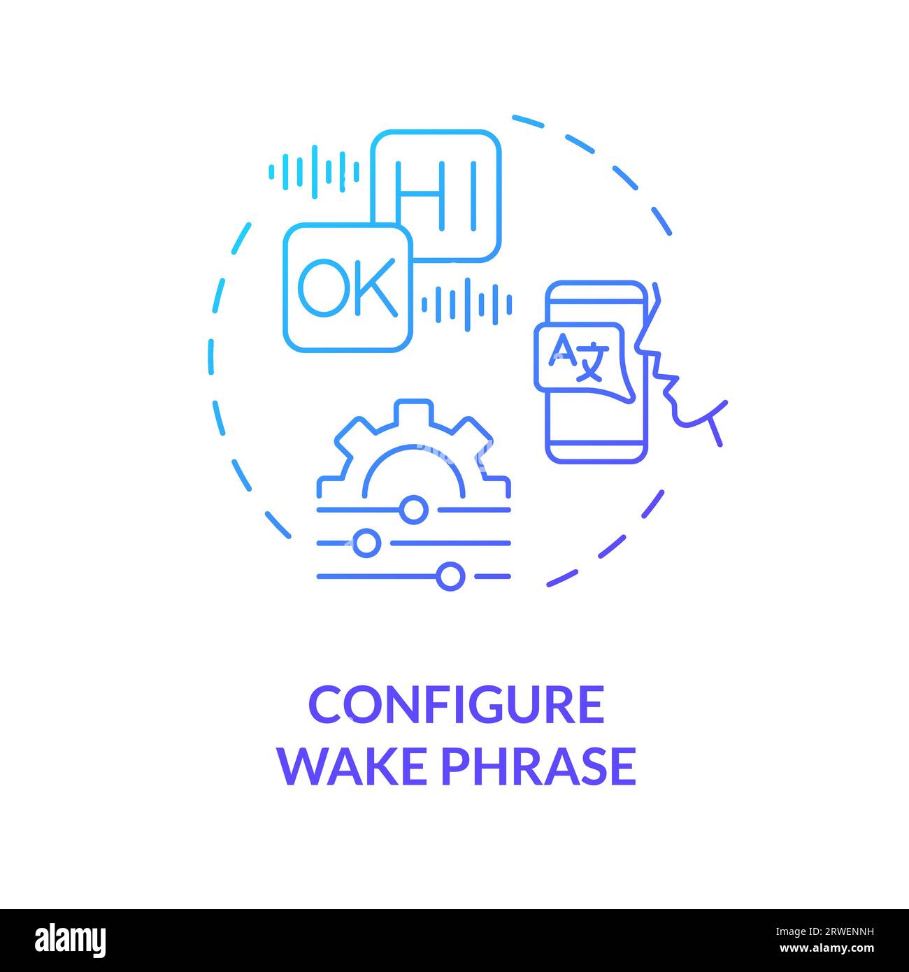 Configure wake process hi-res stock photography and images - Alamy