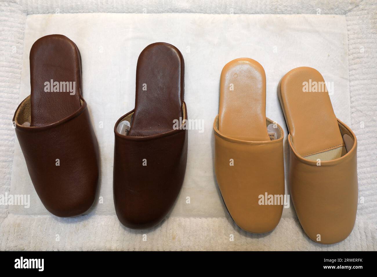 Luxury indoor slippers hi-res stock photography and images - Alamy
