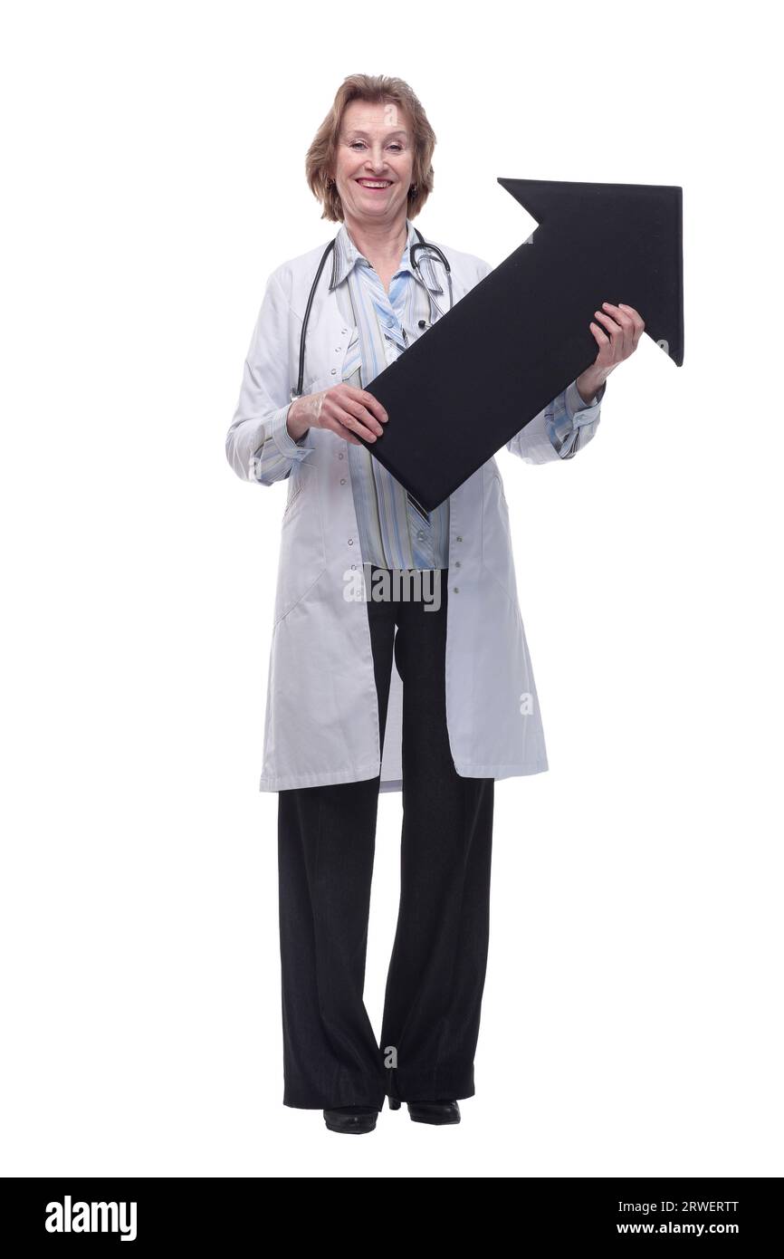 Senior black woman doctor Cut Out Stock Images & Pictures - Alamy