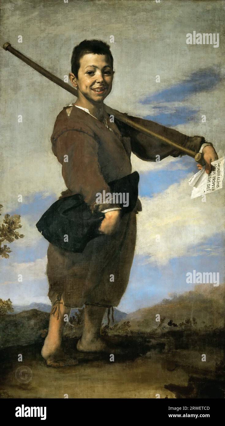Jusepe de Ribera (1591-1652) -- The Clubfooted Boy 1642, 164х94 Stock ...
