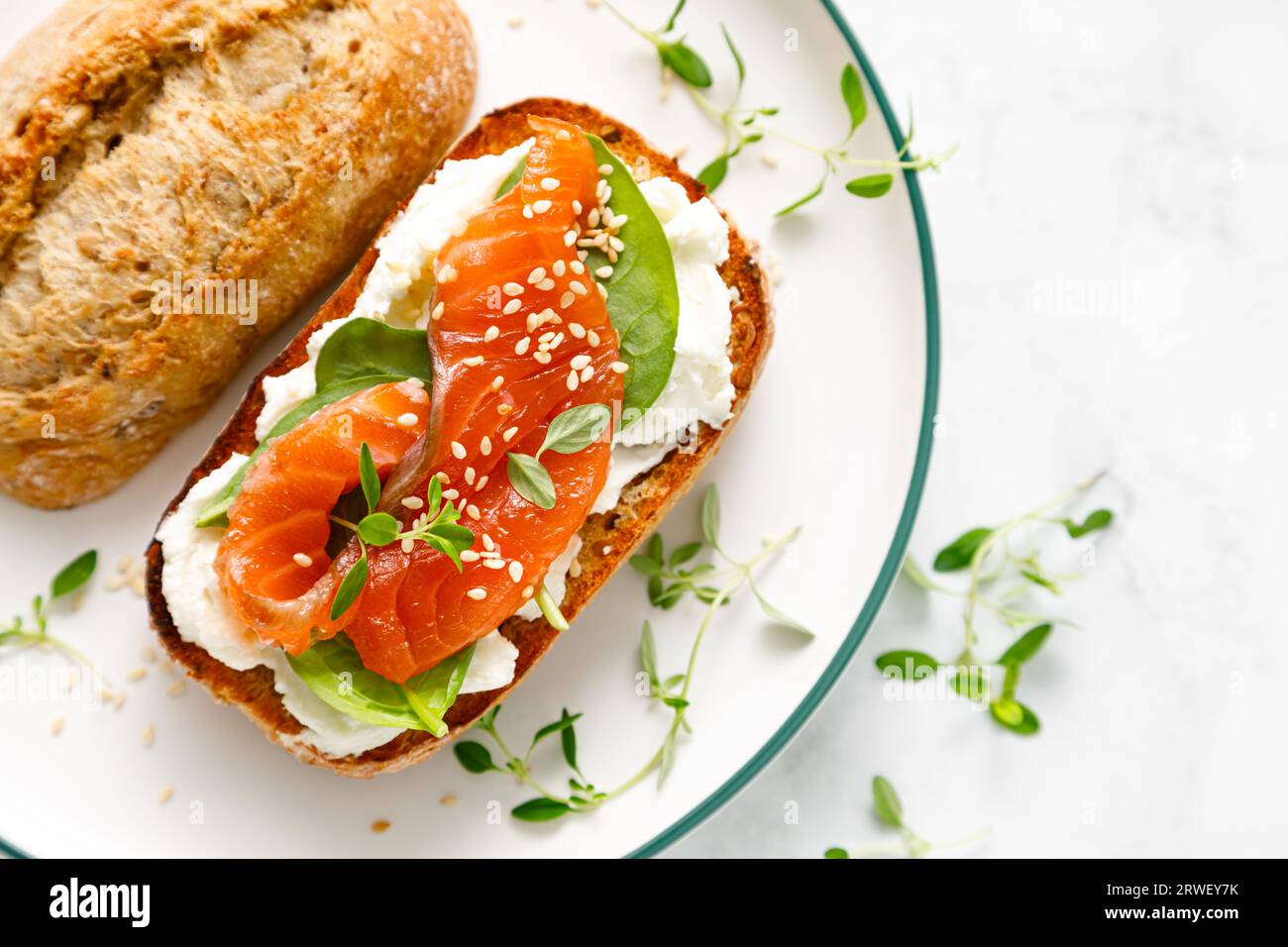 Top down sandwich hi-res stock photography and images - Alamy