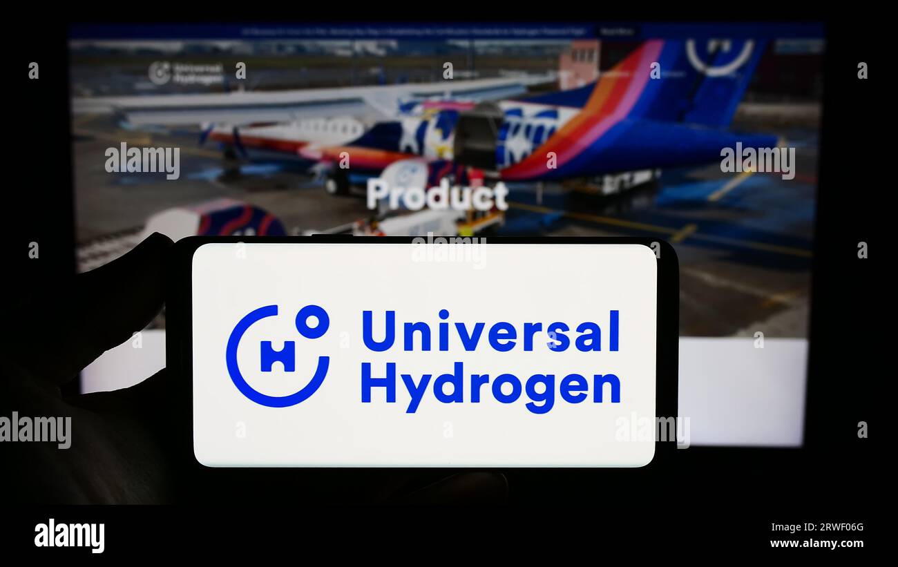 Universal hydrogen logo hi-res stock photography and images - Alamy