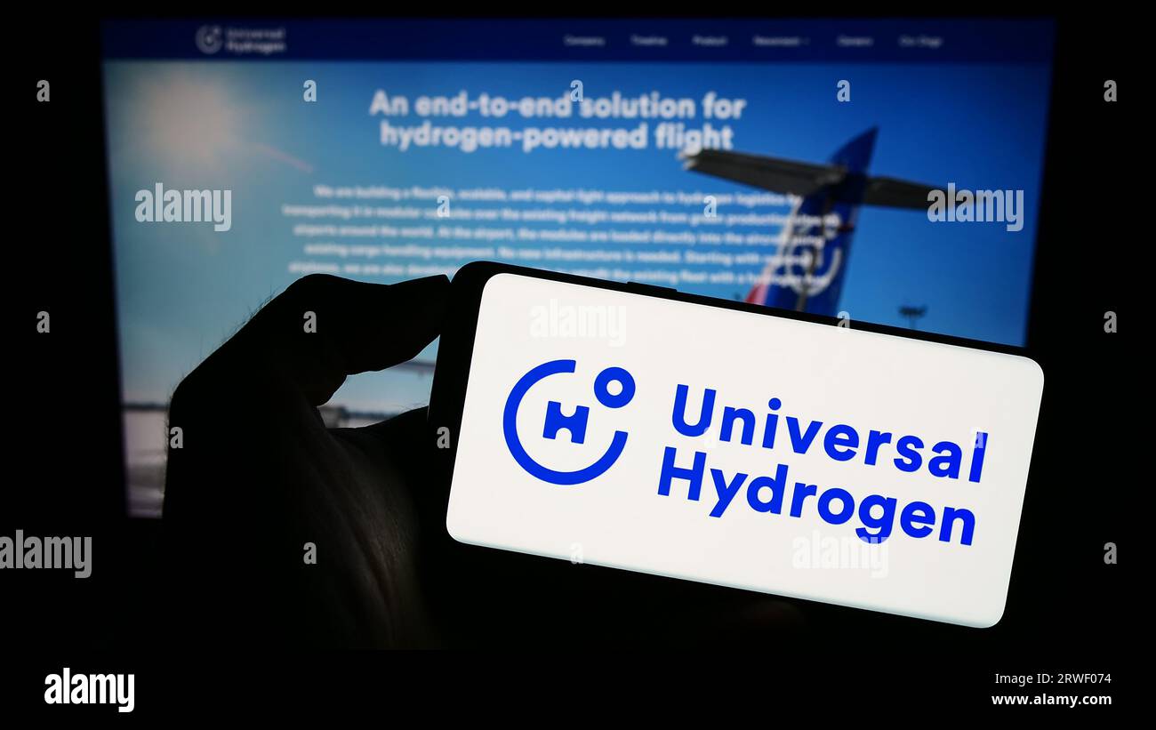 Universal hydrogen logo hi-res stock photography and images - Alamy