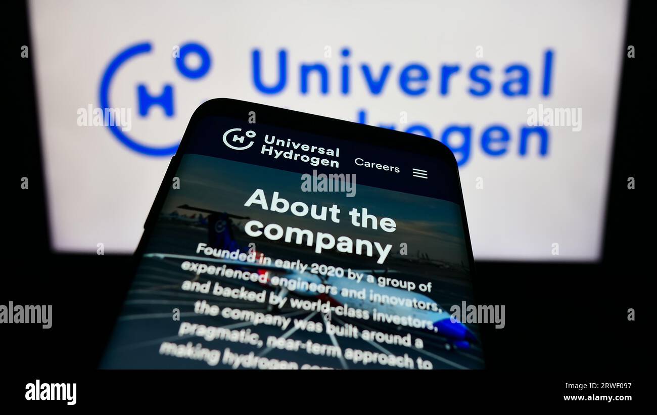 Universal hydrogen logo hi-res stock photography and images - Alamy