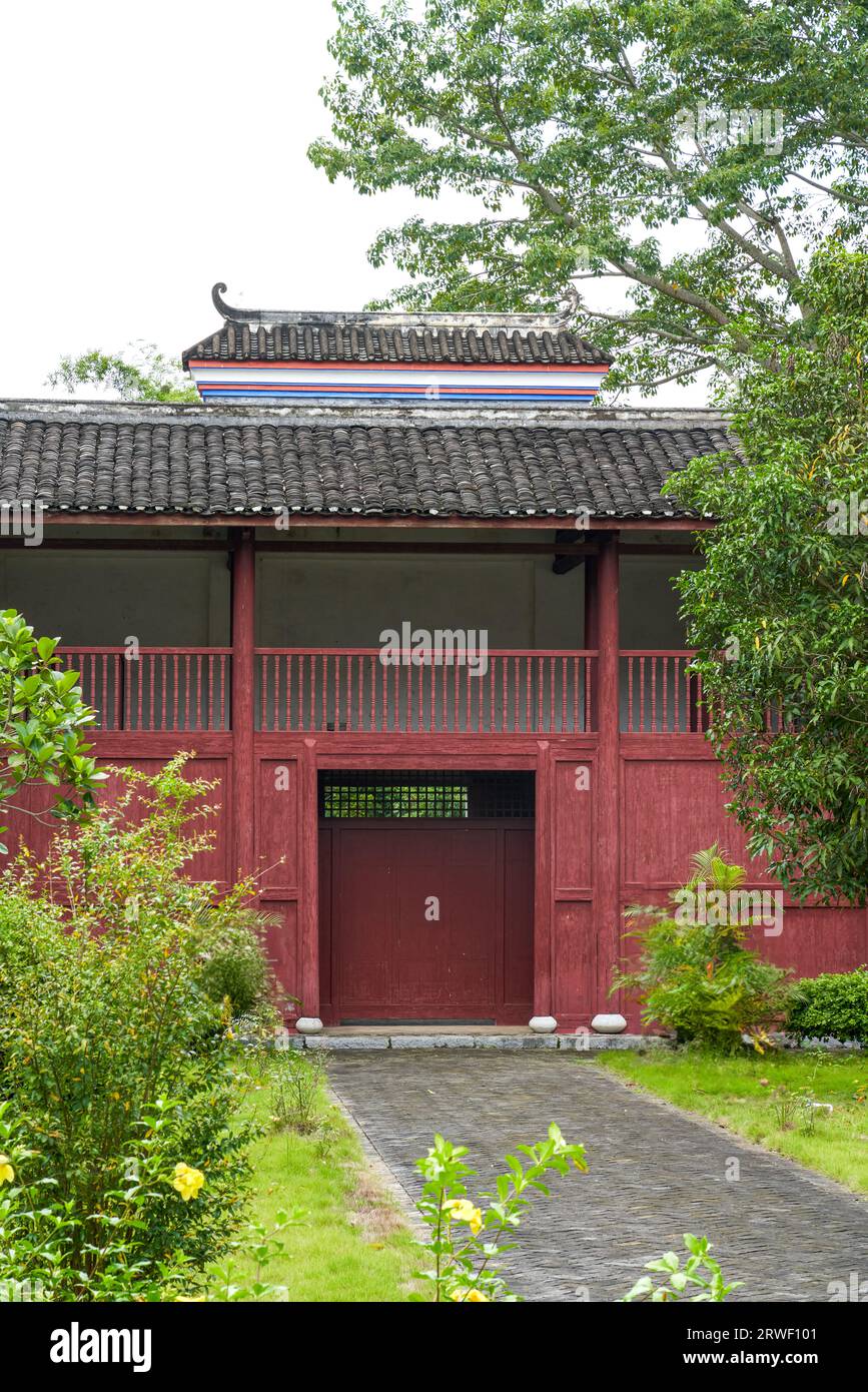 Southern residential buildings in the late Qing Dynasty in Longzhou ...