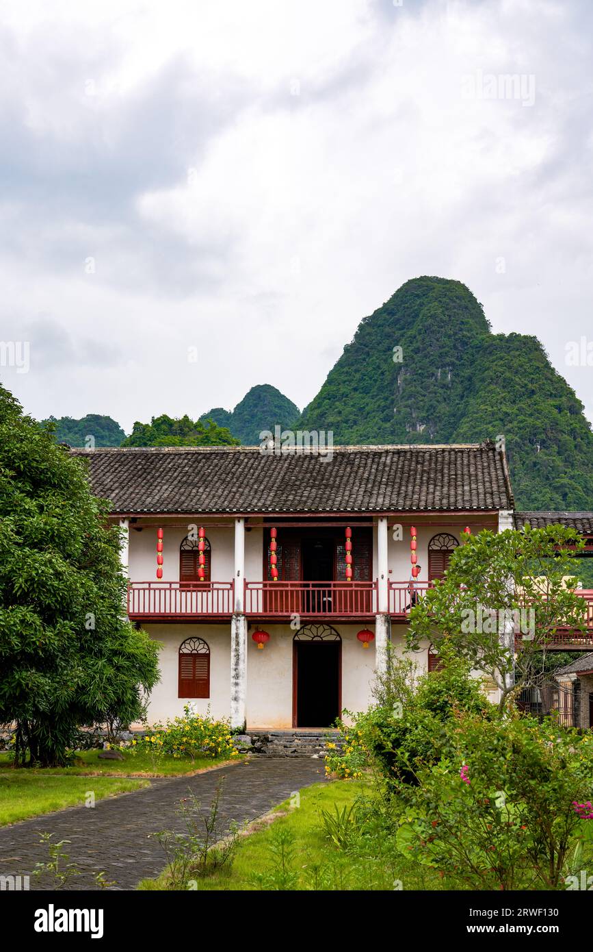 Southern residential buildings in the late Qing Dynasty in Longzhou ...
