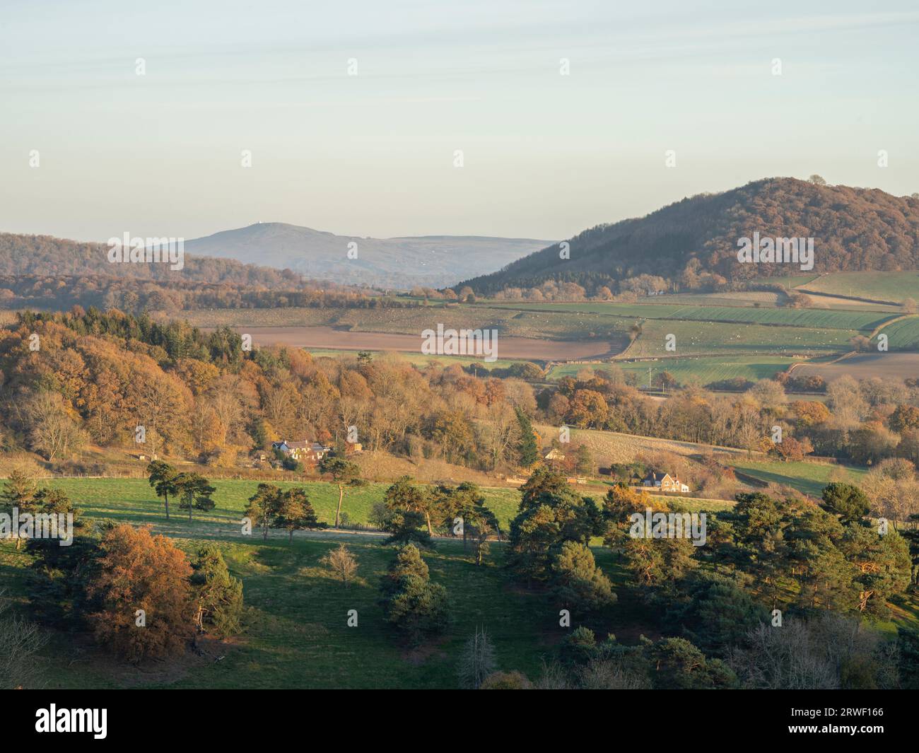 Caer caradoc footpath hi-res stock photography and images - Alamy