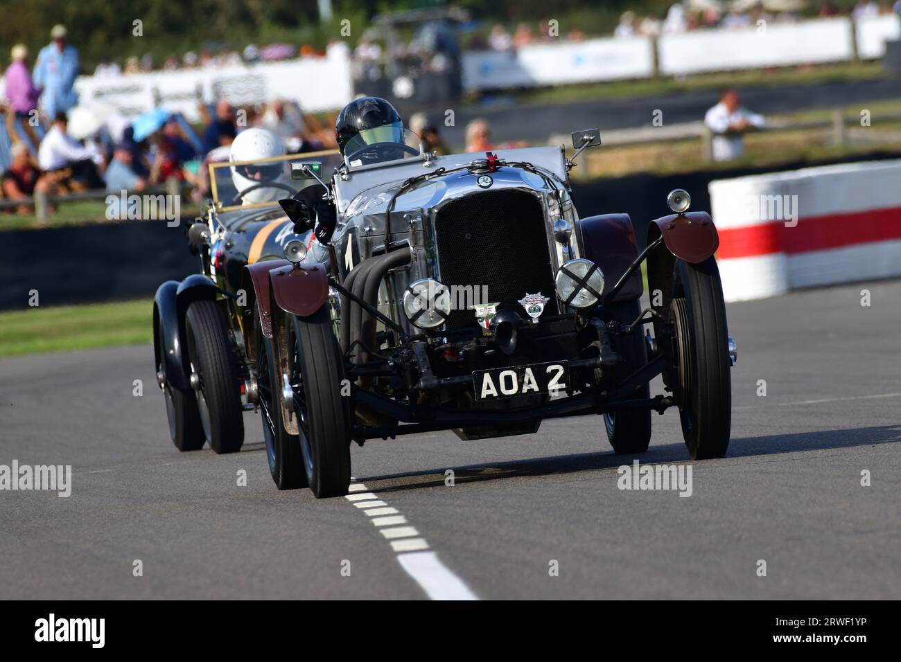 Gregor Fisken, Christoff Cowens, Vauxhall 30-98 Brooklands Special ...