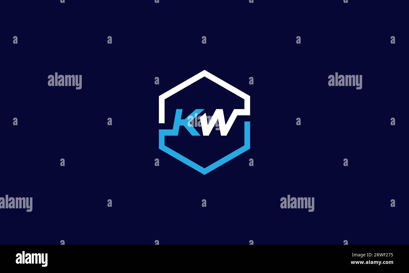 Kw clean logo hi-res stock photography and images - Alamy