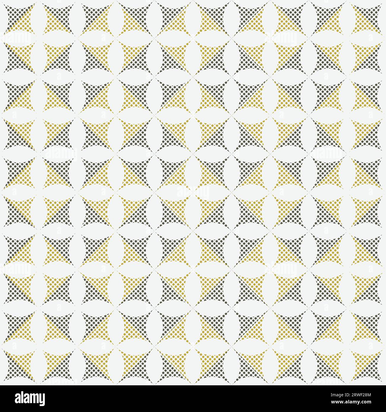 Halftone Dots Pattern. Gradient Geometric Half Tone Pattern. Isolated ...