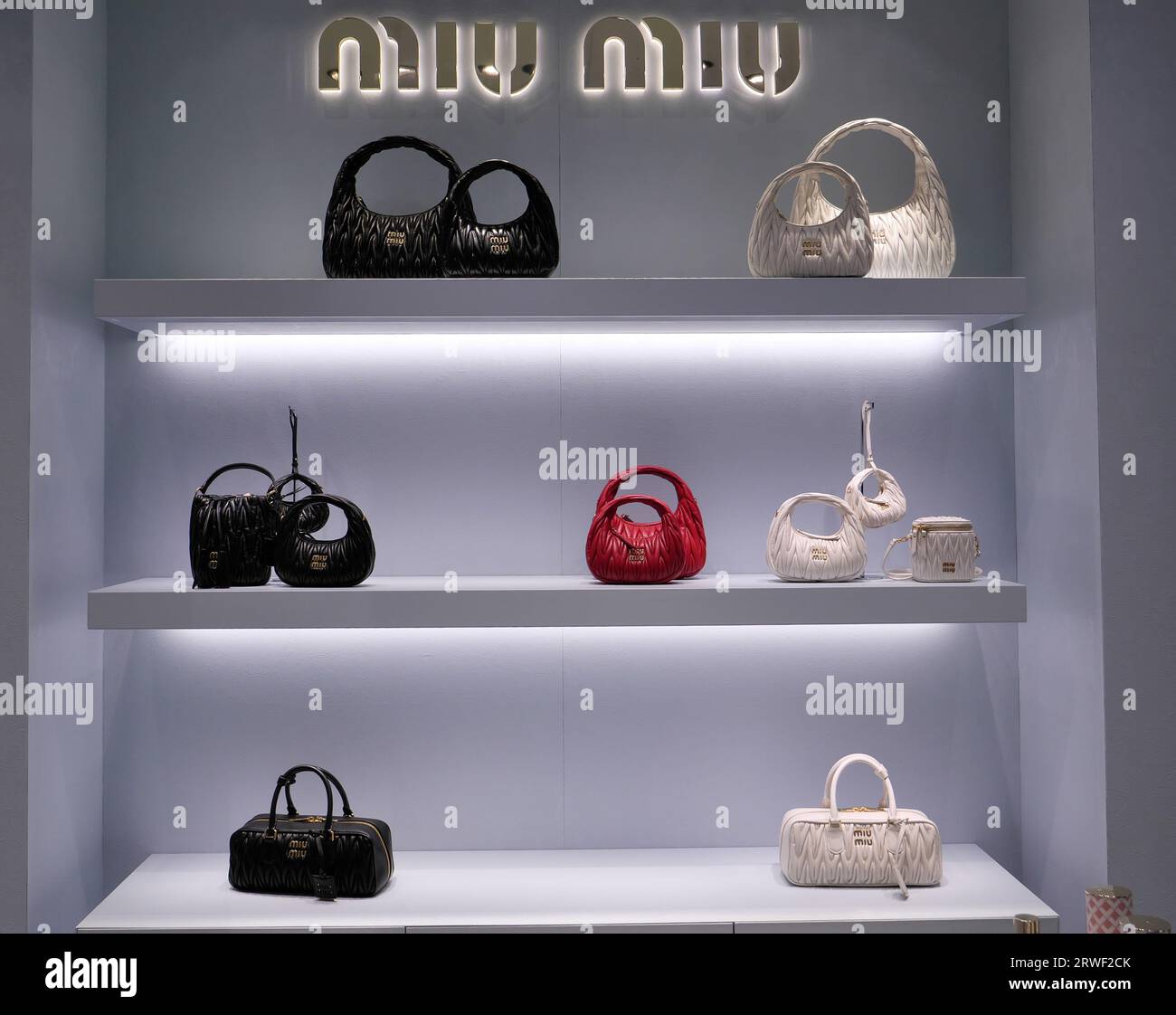 Miu miu fashion store hi-res stock photography and images - Alamy