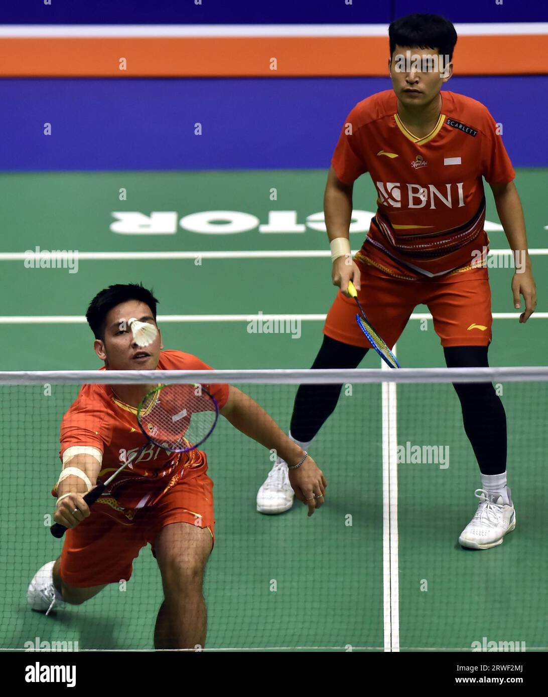 Indonesian badminton players Leo Rolly Carnando, Daniel Marthin defeat ...