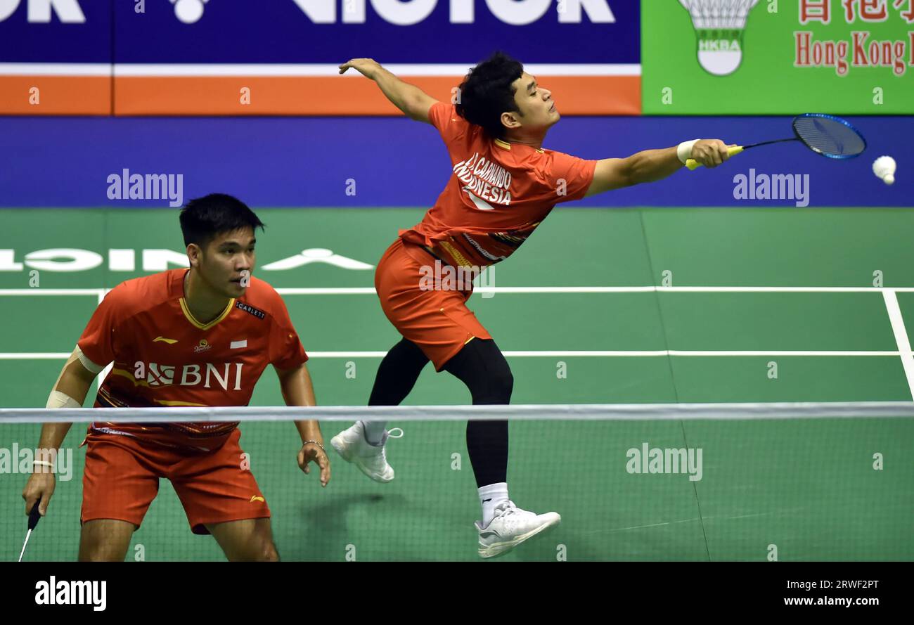 Indonesian badminton players Leo Rolly Carnando, Daniel Marthin defeat ...