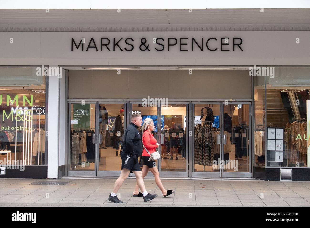 Uxbridge, UK. 18th September, 2023. A Marks & Spencer store in Uxbridge in the London Borough of ...