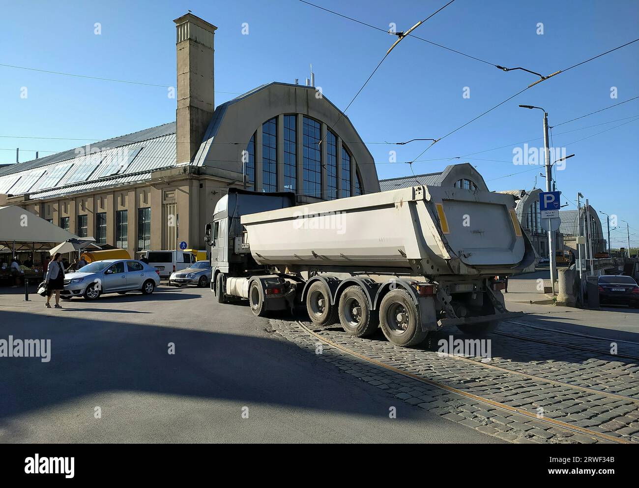 Construction of the high-speed European railway line Rail Baltica in ...