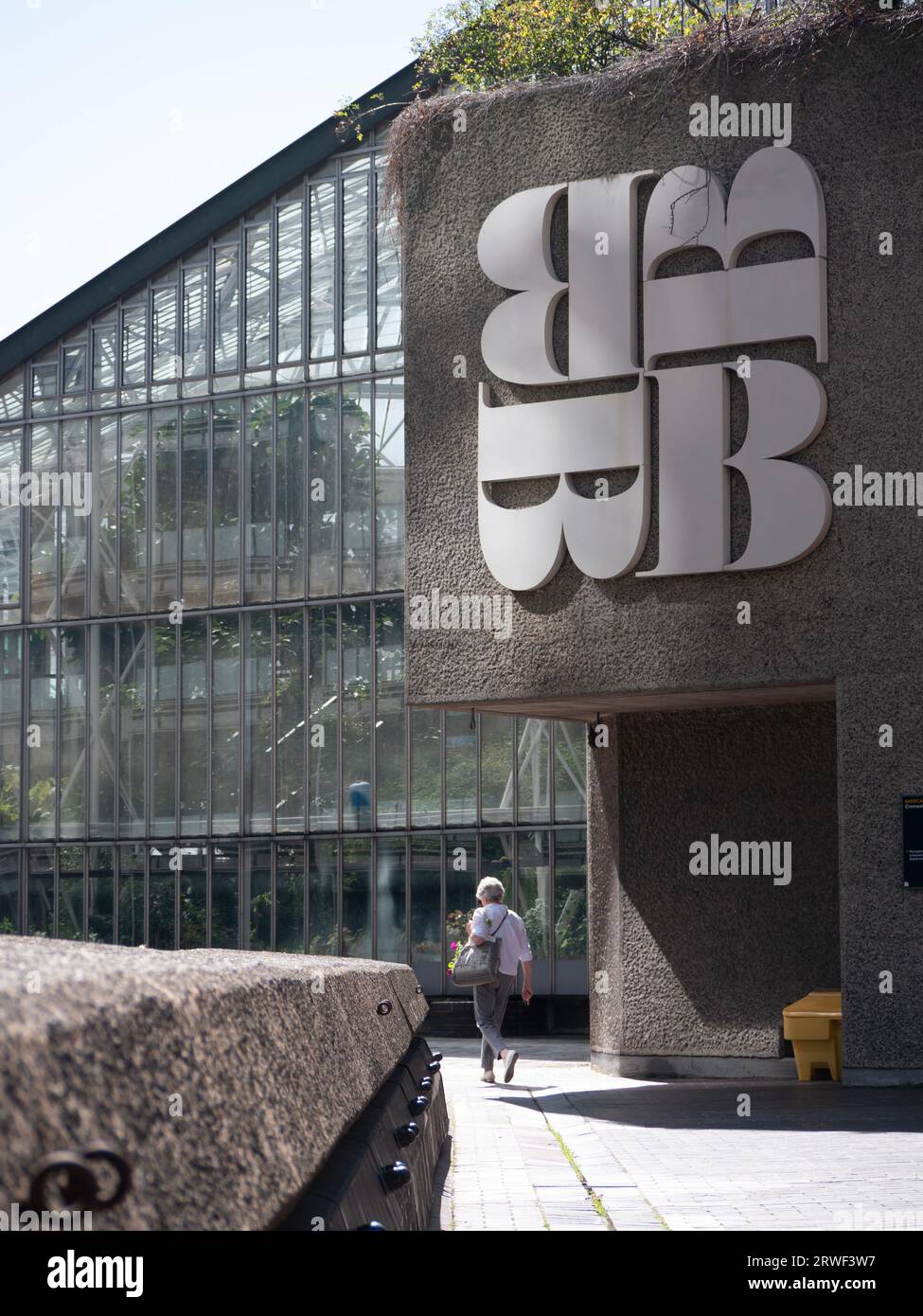 Barbican signage area hi-res stock photography and images - Alamy