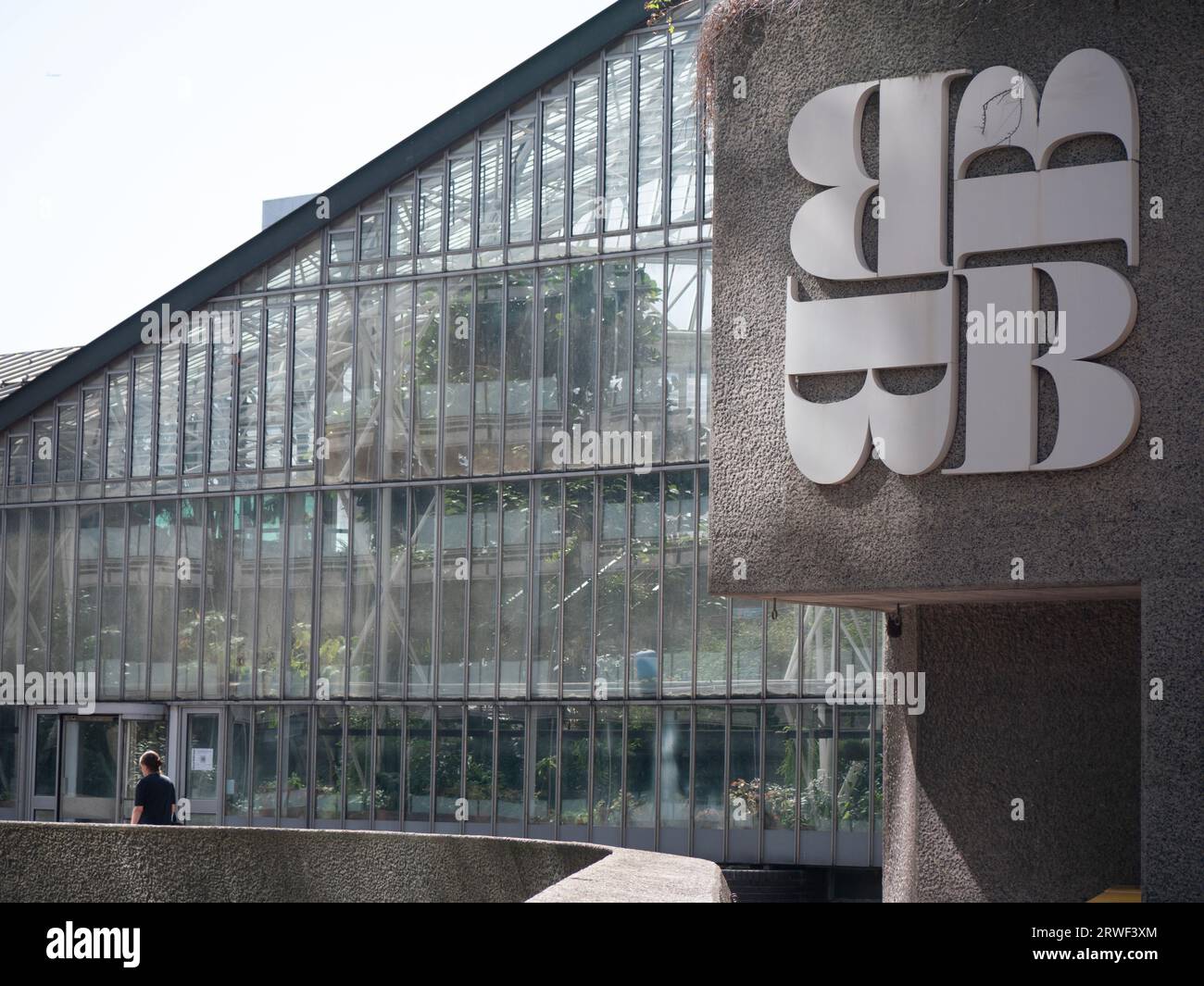 Barbican signage area hi-res stock photography and images - Alamy