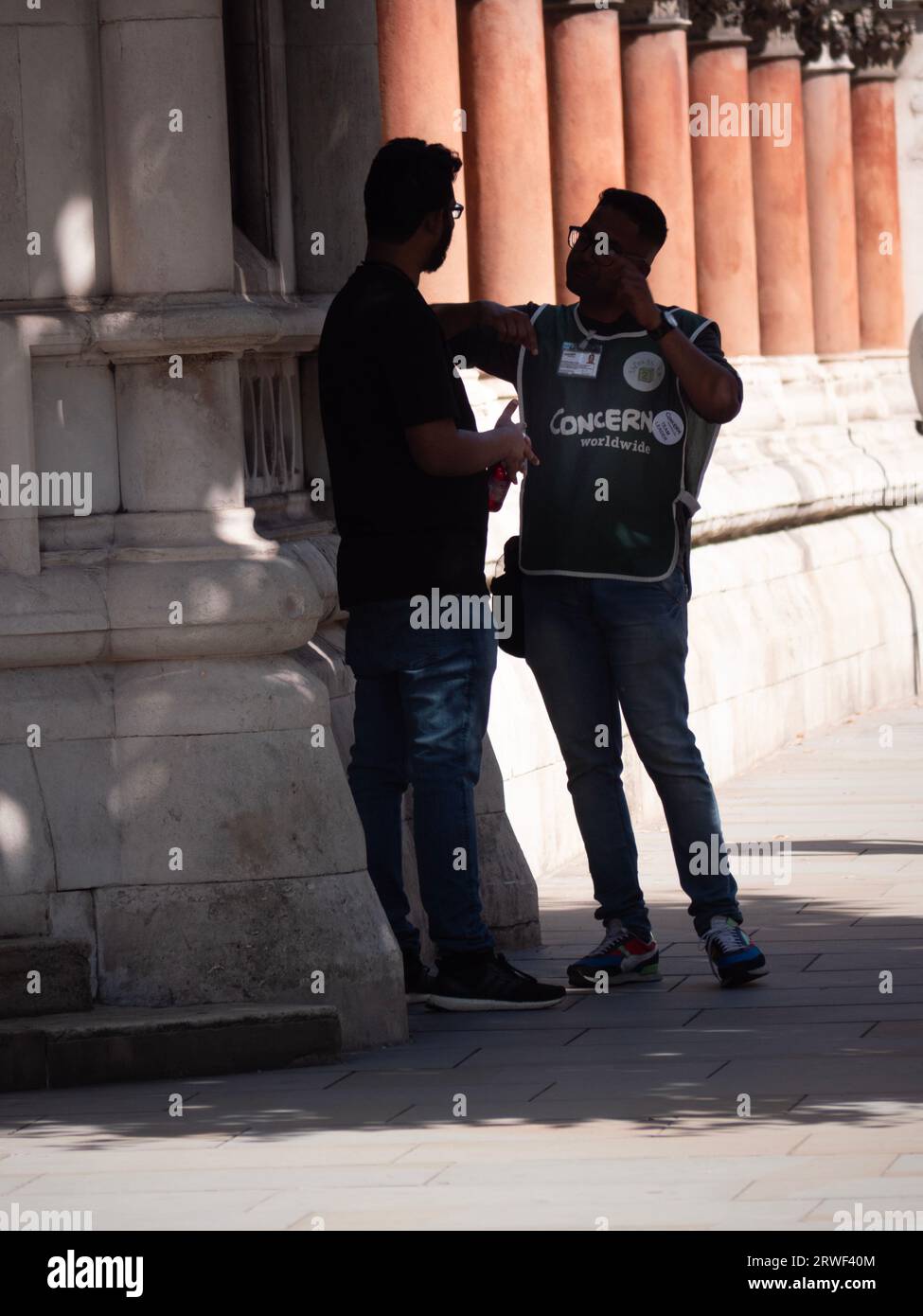 Chuggers chugging charity hi-res stock photography and images - Alamy