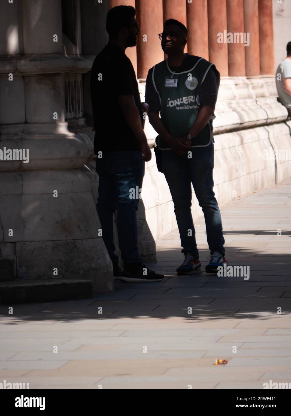 Chuggers chugging charity hi-res stock photography and images - Alamy