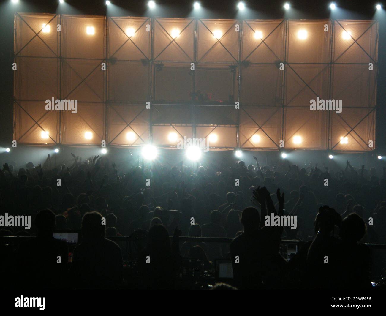 Music festival equipment stage setup hi-res stock photography and ...