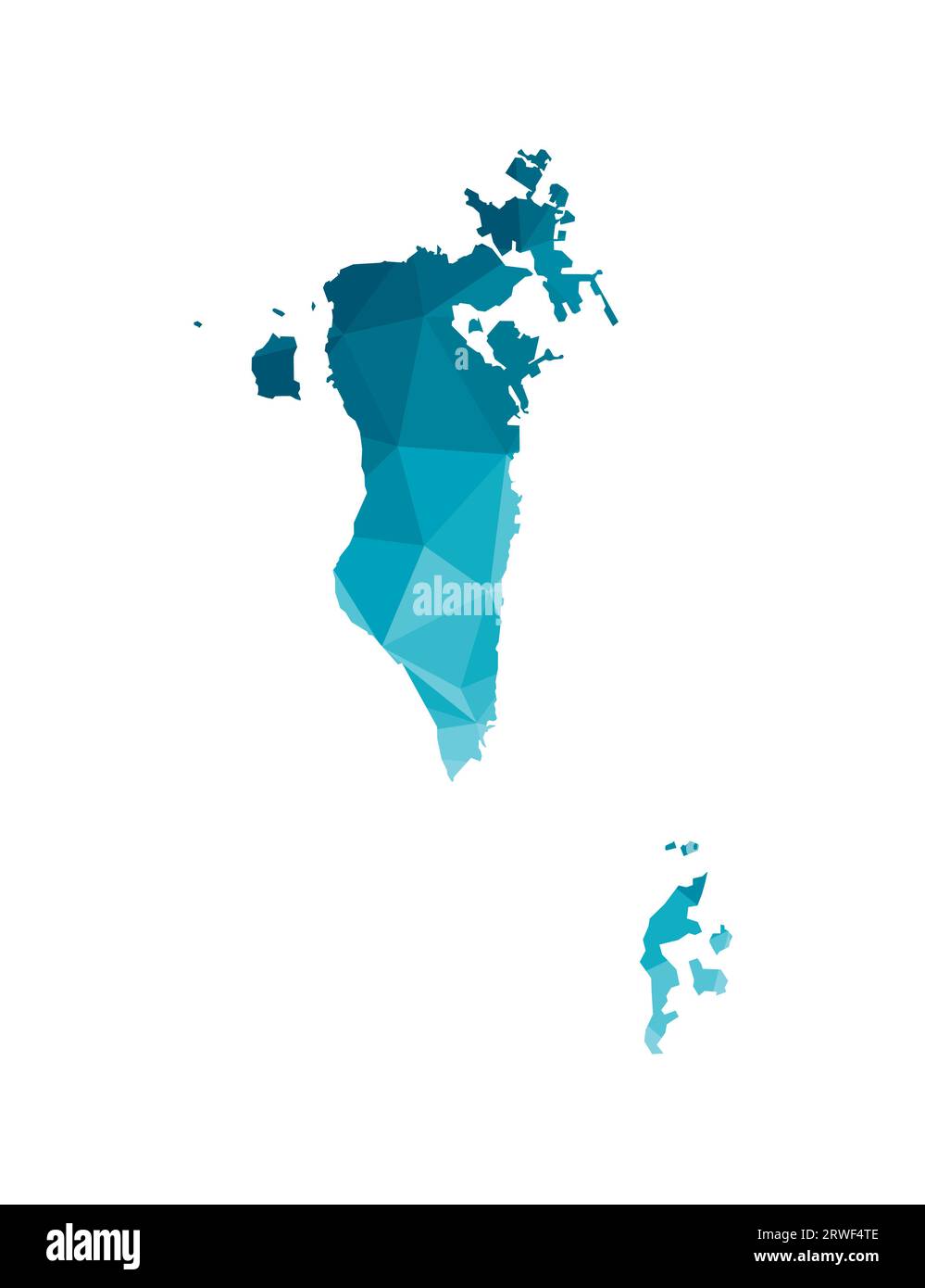 Bahrain map hi-res stock photography and images - Alamy