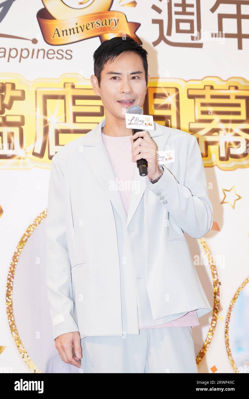 Hong Kong American actor and singer Kevin Cheng attends an activity in ...