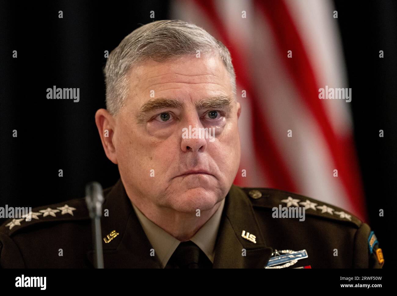 Army Gen. Mark Milley, chairman of the Joint Chiefs of Staff, attends ...