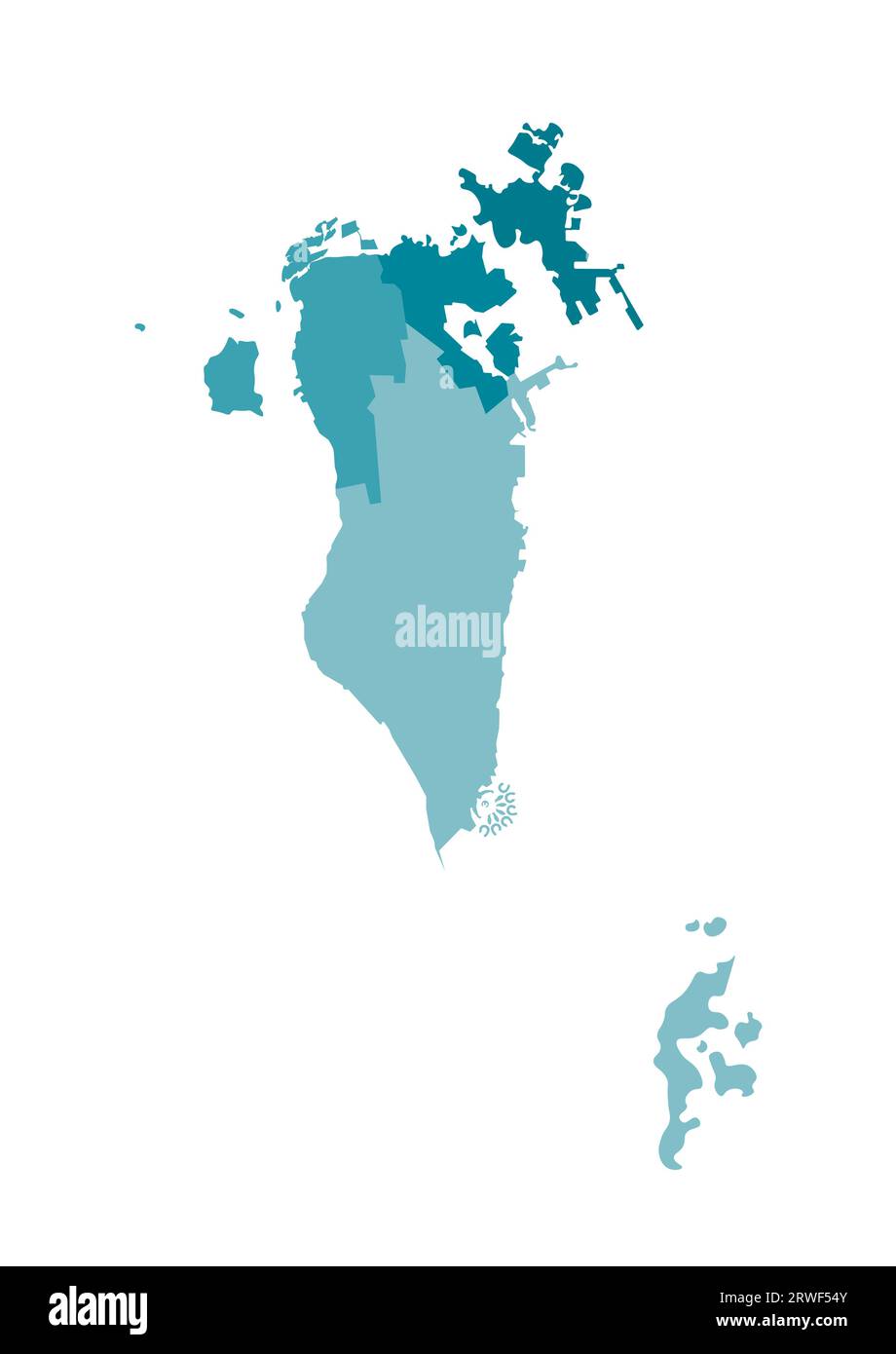 Bahrain map hi-res stock photography and images - Alamy