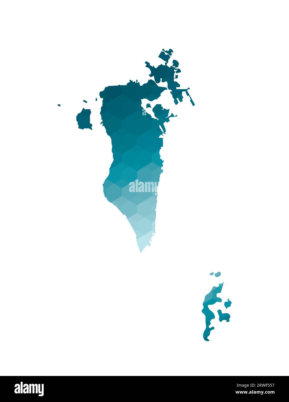 Bahrain map hi-res stock photography and images - Alamy