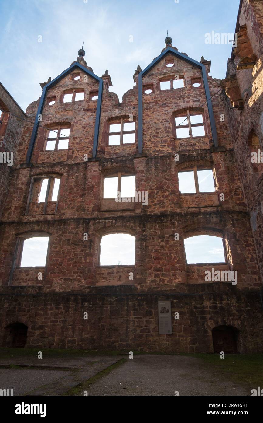 The Hirsau Abbey, formerly known as Hirschau Abbey in the Black Forest ...